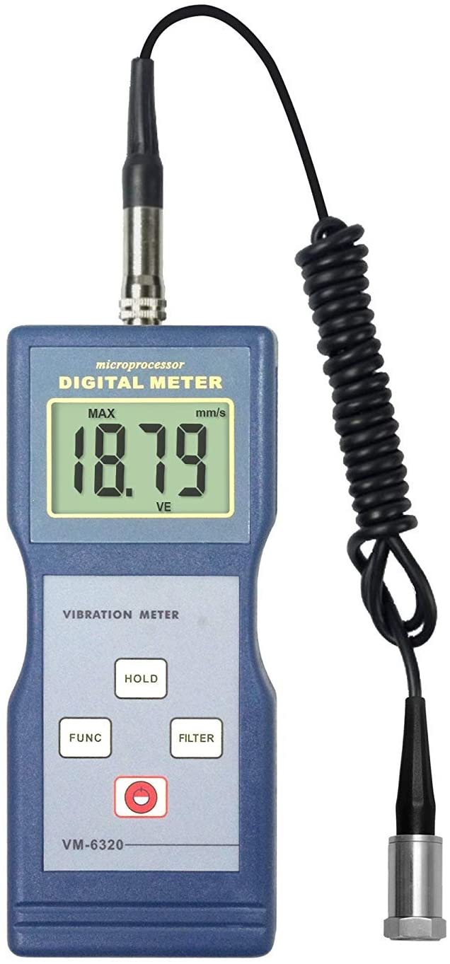 Landtek รหัส VM-6320 เครื่องวัดความสั่นสะเทือนแบบดิจิตอลแม่นยำสูง ...