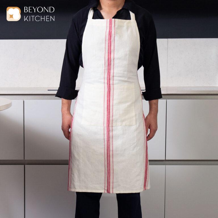 ผ้ากันเปิ้อนลินิน 27 x 34'' Beyond Kitchen Linen Apron 27x34'' (12-8524 ...