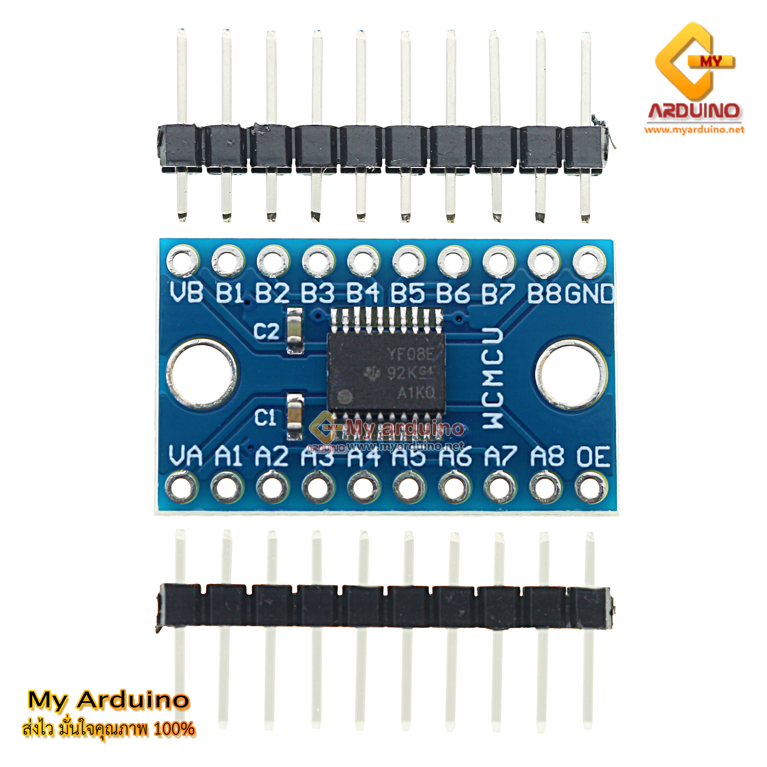 TXS0108E High-Speed Full-Duplex 8 Bit Logic Level Converter Module ...