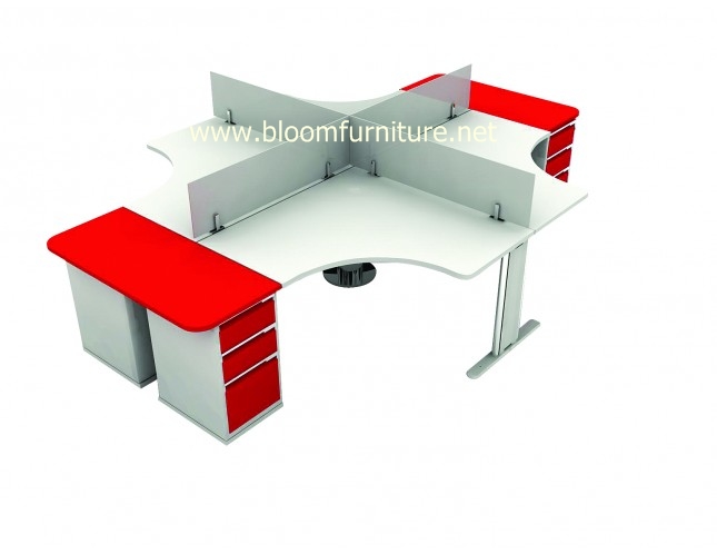 โต๊ะทำงานกลุ่ม - เฟอร์นิเจอร์สำนักงาน โต๊ะสำนักงาน โต๊ะทำงานตัวแอล ...